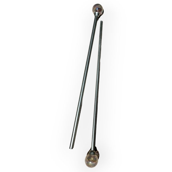 Other | Iridescent Crystal Ball Glass Curtain Rod Kids | Poshmark